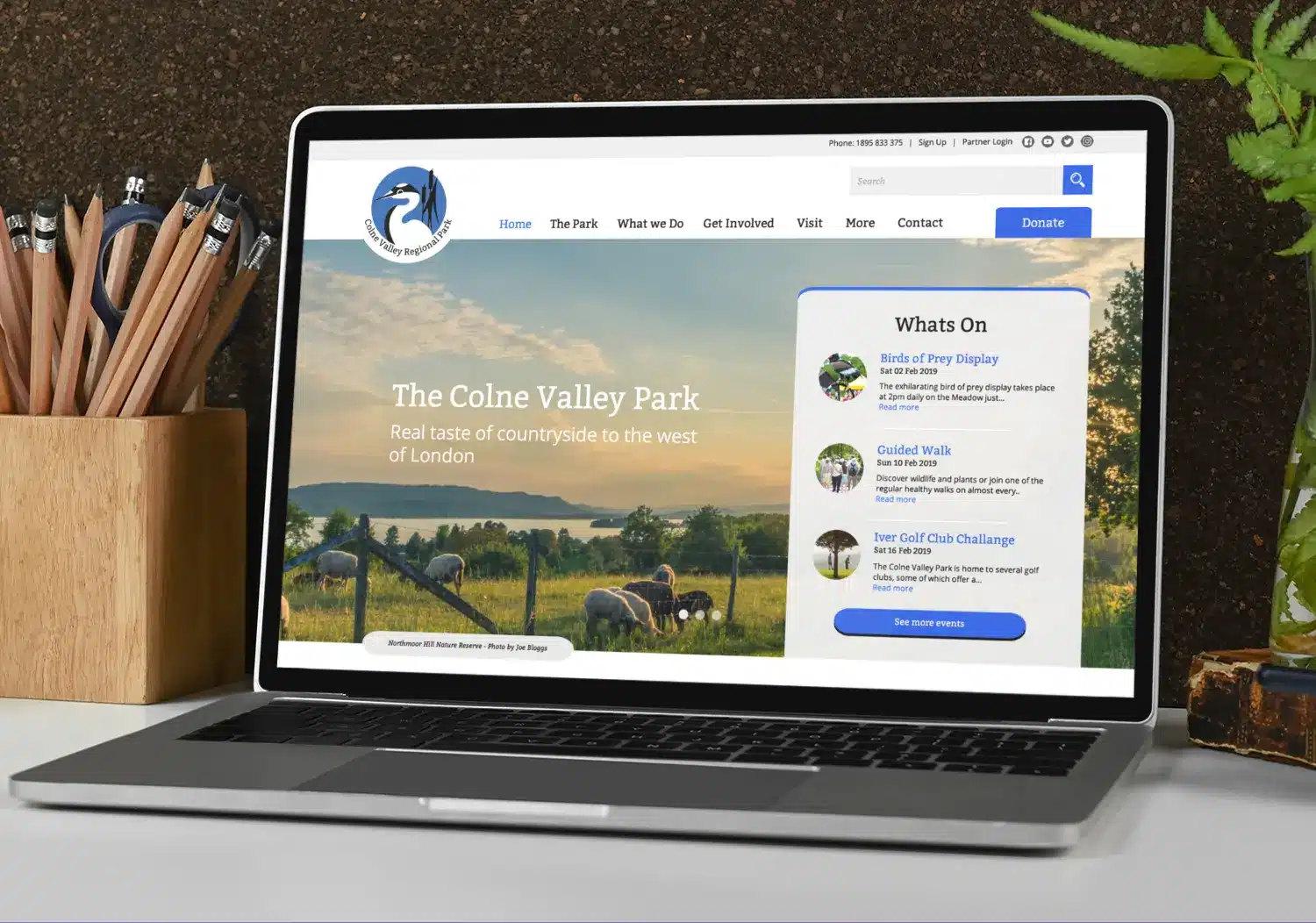 Colne Valley Regional Park - New Website - Blaze Concepts
